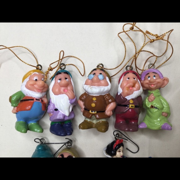 Disney | Holiday | Disney Snow White Seven Dwarfs Christmas Ornaments ...